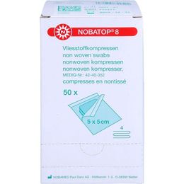 Nobatop 8 Kompressen 5x5 cm steril 50X2 St