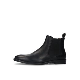 Manfield Chelsea Boots Herren Gr&ouml;&szlig;e 47 schwarz