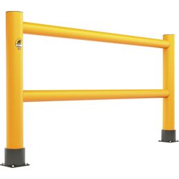 Ampere Rack Mammut Sicherheitsgeländer, Handlauf, mit 2 Querstangen, Länge 2 m