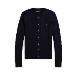 Polo Ralph Lauren Knit Cardigan female Blue size XXL