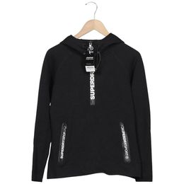 Superdry Kapuzenpullover Damen Größe M Second Hand schwarz
