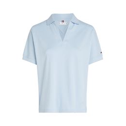 Tommy Hilfiger Poloshirt Damen Größe XXS hellblau