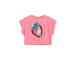 Desigual Shirt 'Strawberry' girl Pink size 7/8
