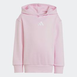 adidas Sportswear Sportsweatshirt 'Essentials' Jungen Gr&ouml;&szlig;e 110 rosa / wei&szlig;