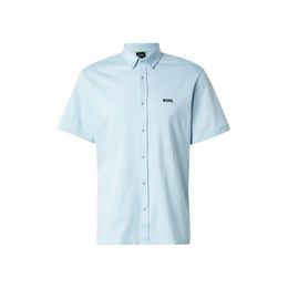 BOSS Button Up Shirt 'B_Motion' male Blue size 5XL