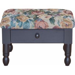 Fu&szlig;hocker, braun, B:36cm H:23cm T:26cm, HOFMANN LIVING AND MORE, Hocker, Fu&szlig;hocker