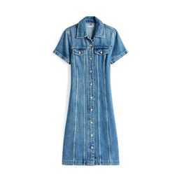 Tommy Hilfiger Kleid 'Lana' Damen Größe 40 blue denim Winterkleid