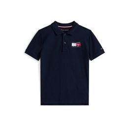 Tommy Hilfiger Poloshirt Jungen Größe 122 navy / hellblau / rubinrot / weiß