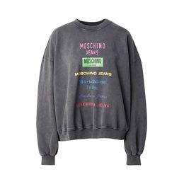 Moschino Jeans Sweatshirt female Grey size L