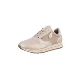 Ital-Design Sneaker Damen Gr&ouml;&szlig;e 40 beige / hellbeige / gold