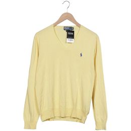 Polo Ralph Lauren Pullover Herren Größe M Second Hand gelb