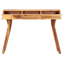 vidaXL Schreibtisch 115 x 50 x 85 cm Massivholz Akazie