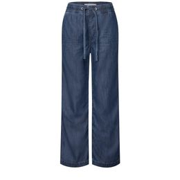 Street One Wide Leg Jeans Damen Größe 36 dunkelblau