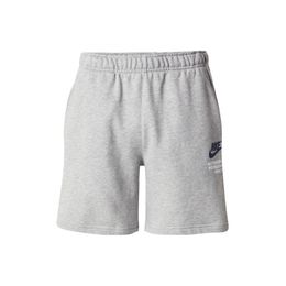 Nike Sportswear Shorts Herren Größe 31/32 blau / graumeliert / weiß