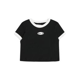 Nike Sportswear T-Shirt Mädchen Größe 158/170 schwarz / weiß