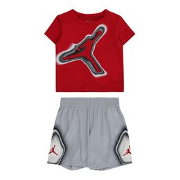 Jordan Set 'AIR HEAT MAP' Jungen Größe 86/92 grau / weinrot / schwarz / weiß