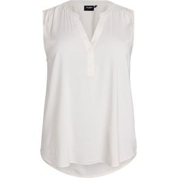 Flash by Zizzi Bluse 'Flenni' Damen Gr&ouml;&szlig;e XXL creme