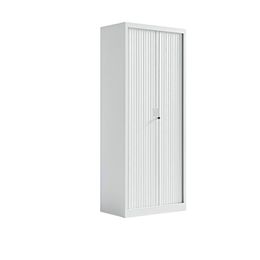 eurokraft pro Rollladenschrank, BxT 800 x 450 mm, H&ouml;he 1950 mm, lichtgrau
