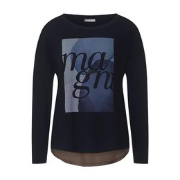 Street One Shirt female Blue size 42