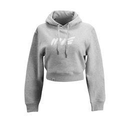 Manufaktur13 Sweatshirt 'Crop Hoodie' female Grey size XS