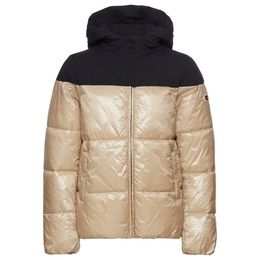 Champion Authentic Athletic Apparel Jacke M&auml;dchen Gr&ouml;&szlig;e 140 beige / schwarz
