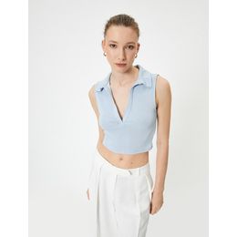 KOTON Top female Blue size XS