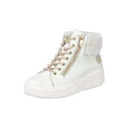 Rieker Lace-Up Ankle Boots female White size 37