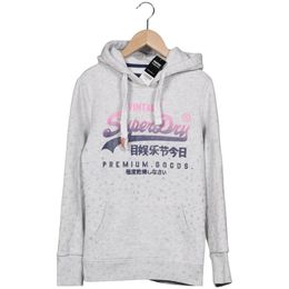 Superdry Kapuzenpullover Damen Größe S Second Hand grau