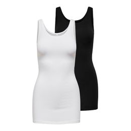 Only Top 'ONLLive Love' Damen Gr&ouml;&szlig;e XS schwarz / wei&szlig;