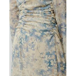 EDITED Kleid 'Fortuna' Damen Gr&ouml;&szlig;e 36 nude / ecru / hellblau / pastellgelb Winterkleid