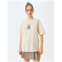 KOTON T-shirt in Beige | Gr.: XL