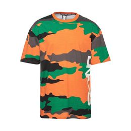 Dangerous DNGRS Shirt 'Expansion' Herren Gr&ouml;&szlig;e XL gr&uuml;n / orange / schwarz / wei&szlig;