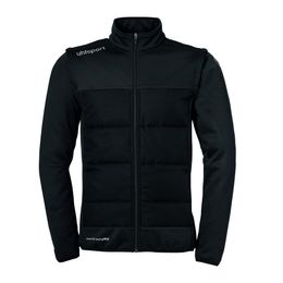 Uhlsport Jacke ESSENTIAL MULTI WITH REM. SLEEVES in schwarz | Gr.: M