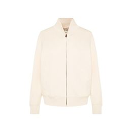 SENSES.THE LABEL Sweatjacke im Blouson-Stil aus Interlock-Jersey Damen Größe M/L hellbraun