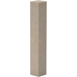 Mehrzweckschrank Inosign "Infinity Breite 28 cm, Stauraumschrank mit 1 Tür, Mehrzweckschrank", braun (lehmfarben (argilla)), B:28cm H:186cm T:30cm, Schränke, mit Push-to-open Funktion, 2 Größen, verschiedene Farben