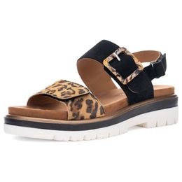 Ara Sandale Damen Gr&ouml;&szlig;e 43 kAramell / cognac / schwarz