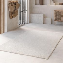 Hochflor-Teppich, B:80cm H:25mm L:300cm, beige, WECON HOME BASICS, Polyester, Teppiche, "Nova, auch als Läufer, auch quadratisch", Shaggy gewebt,