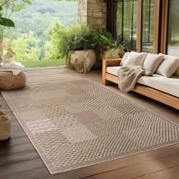Outdoorteppich, B:120cm H:5mm L:170cm, beige, Ayyildiz Teppiche, Polypropylen, Teppiche, "IBIZA 1902", L&auml;ufer, In und Outdoor, Sisaloptik,