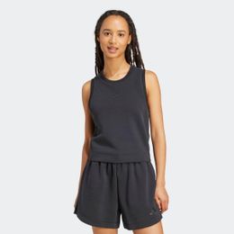Damen Tanktop "W ALL SZN SL TK", schwarz, Gr. XS, adidas Sportswear, Obermaterial: 51% Polyester, 25% Modal, 15% Baumwolle, 9% Elasthan, Tops