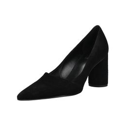 Högl HÖGL Damen Pumps "Högl Pumps Veloursleder", Gr. 38,5, schwarz, Veloursleder, Schuhe