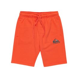 Quiksilver Jungen Bermudas "Easy Day", orange, Gr. 14, 55% Baumwolle, 45% Polyester, Hosen