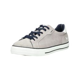 Mustang Shoes Herren Sneaker "Mustang Shoes Sneaker Lederimitat", Gr. 42, grau, Lederimitat, Schuhe