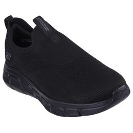 Skechers Herren Slip-On Sneaker "BOBS B FLEX-", Gr. 46, schwarz, Textil, unifarben, Schuhe, Slipper, Freizeitschuh, Halbschuh mit dämpfendem Memory