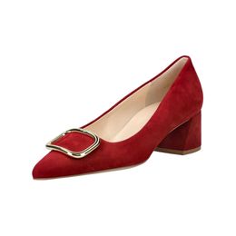 Högl HÖGL Damen Pumps "Högl Pumps Leder", Gr. 39, rot, Leder, Schuhe
