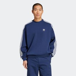Herren Sweatshirt "Oversize crew", blau, Gr. XXL, adidas originals, Obermaterial: 70% Baumwolle, 30% Polyester, Sweatshirts