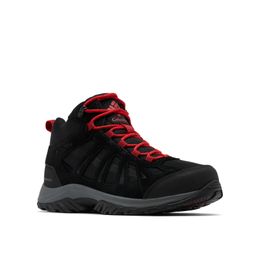 Columbia Herren Wanderschuh "REDMOND III MID WATERPROOF", Gr. 44, rot, Synthetik, Schuhe, wasserdicht