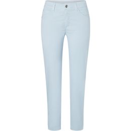 MAC Damen 7/8-Hose "SLIM 7/8", blau, Gr. 44, Web, Obermaterial: 97% Baumwolle, 3% Elasthan, Hosen, in ultraleichter Qualität