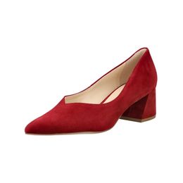 H&ouml;gl H&Ouml;GL Damen Pumps "H&ouml;gl Pumps Veloursleder", Gr. 39, rot, Veloursleder, Schuhe