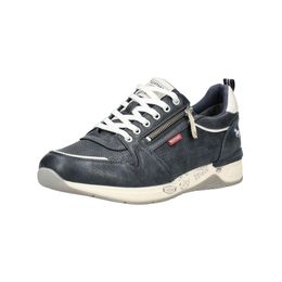 Mustang Shoes Herren Sneaker "Mustang Shoes Sneaker Synthetik", Gr. 44, blau, Synthetik, Schuhe