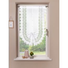 unisex Fenster- und Türbehang weiß, Größe 60x40 cm - Fensterbehang